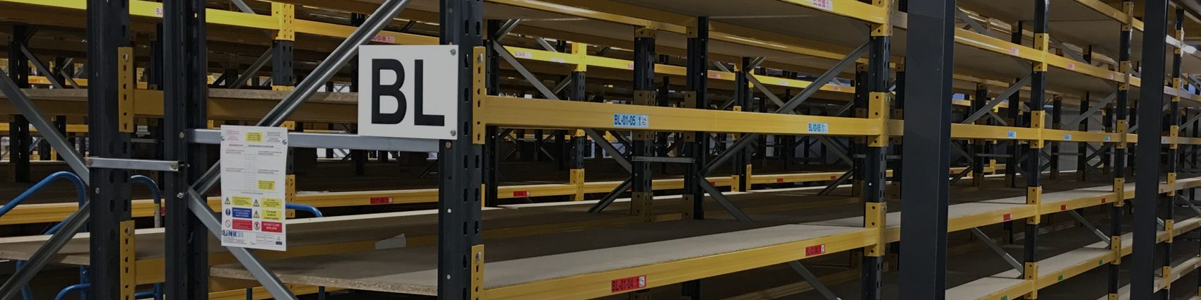 Rack Load Notice Manufacturing & Installation